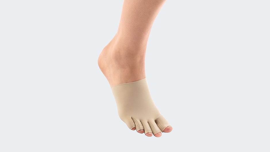 juxta toe cap - Silky low profile toecaps with light compression